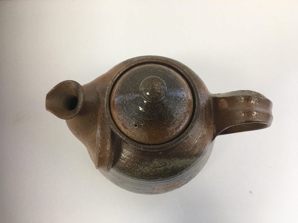 Large Teapot in Enameled Sandstone, Denmark, 1960s for sale at Pamono