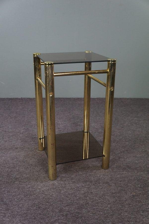 Hollywood Regency Rook Glasses Side Table for sale at Pamono