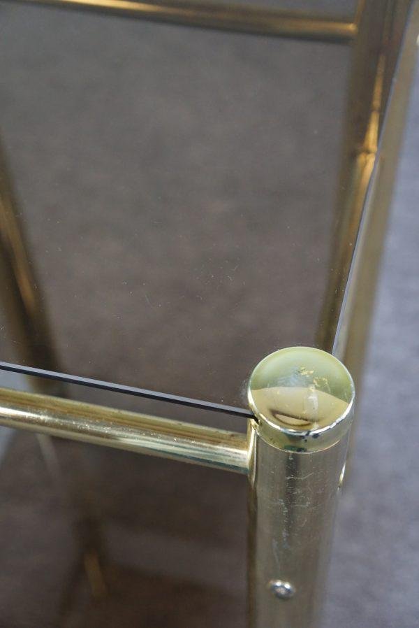 Hollywood Regency Rook Glasses Side Table for sale at Pamono