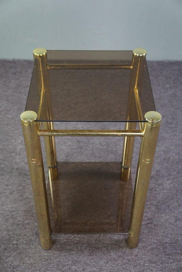 Hollywood Regency Rook Glasses Side Table for sale at Pamono