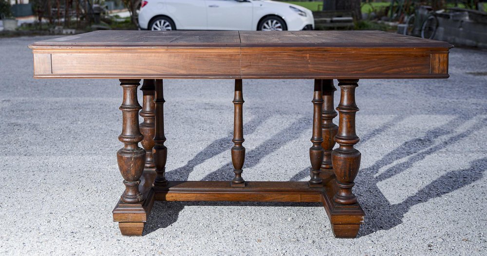 Extendable Liberty Table in Walnut for sale at Pamono