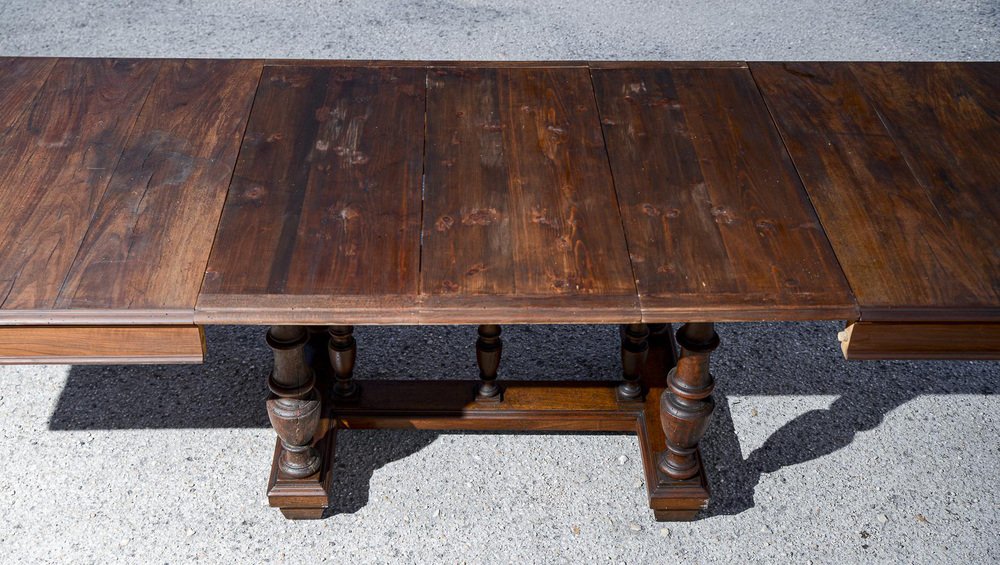 Extendable Liberty Table in Walnut for sale at Pamono