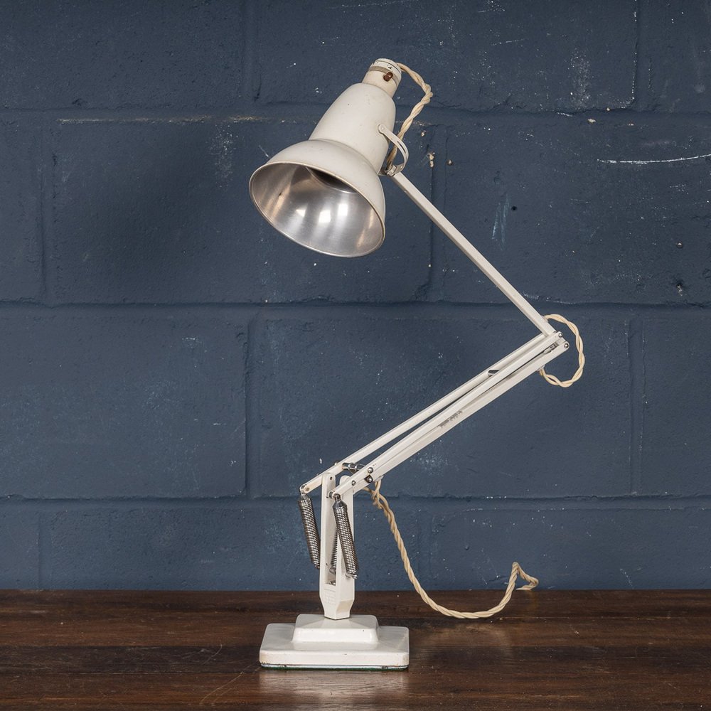 Early Two-Step Herbert Terry Anglepoise Lamp Model 1227, England, 1970s ...