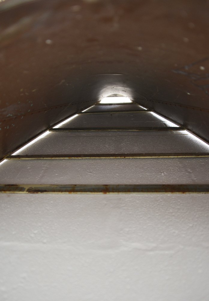 Large Mid-Century Spanish Curved Conical Copper Fireplace Fire Hood ...