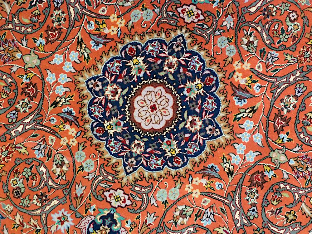 Chinese Rug in Silk, 1990s for sale at Pamono