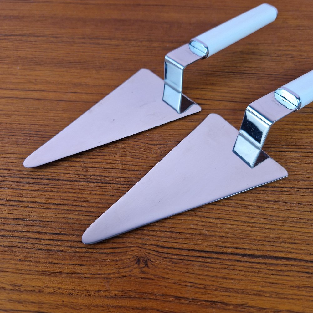 Oval Cake Spades by Mikael Björnsterna for Boda Nova, 1980s, Set of 2 ...