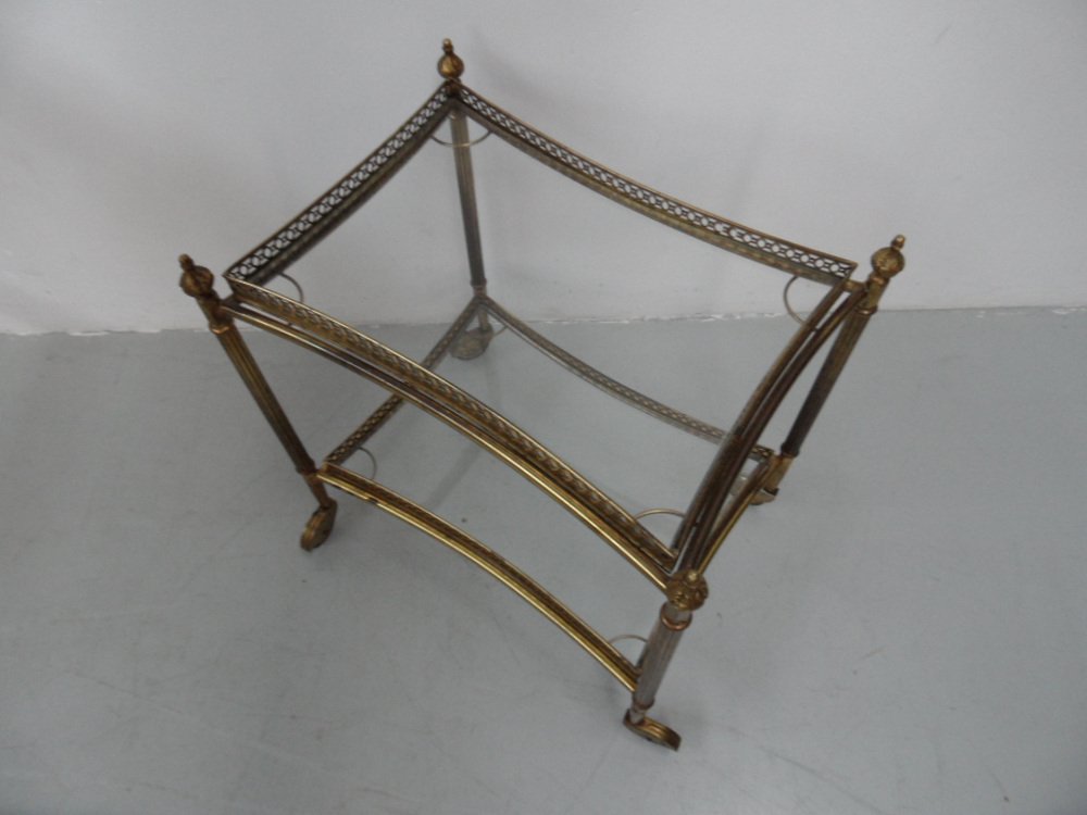 Vintage Brass Trolley, 1960s for sale at Pamono