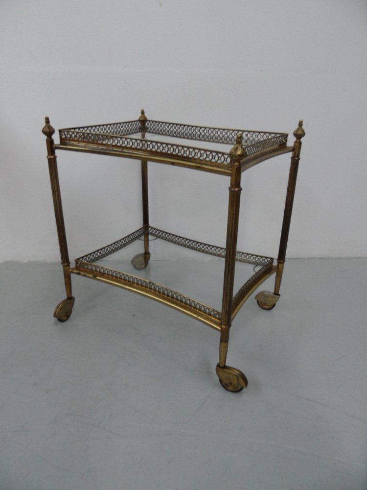 Vintage Brass Trolley, 1960s for sale at Pamono
