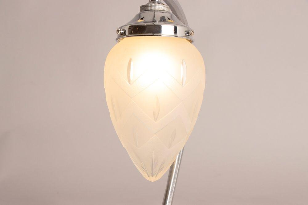 Art Deco Table Lamp with Stepped Octagonal Base, British, 1930s for ...