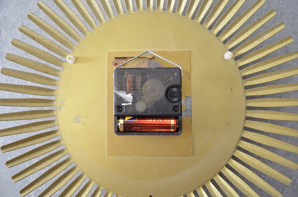 Sunbust Moon Phases Wall Clock from Richter Quarz for sale at Pamono