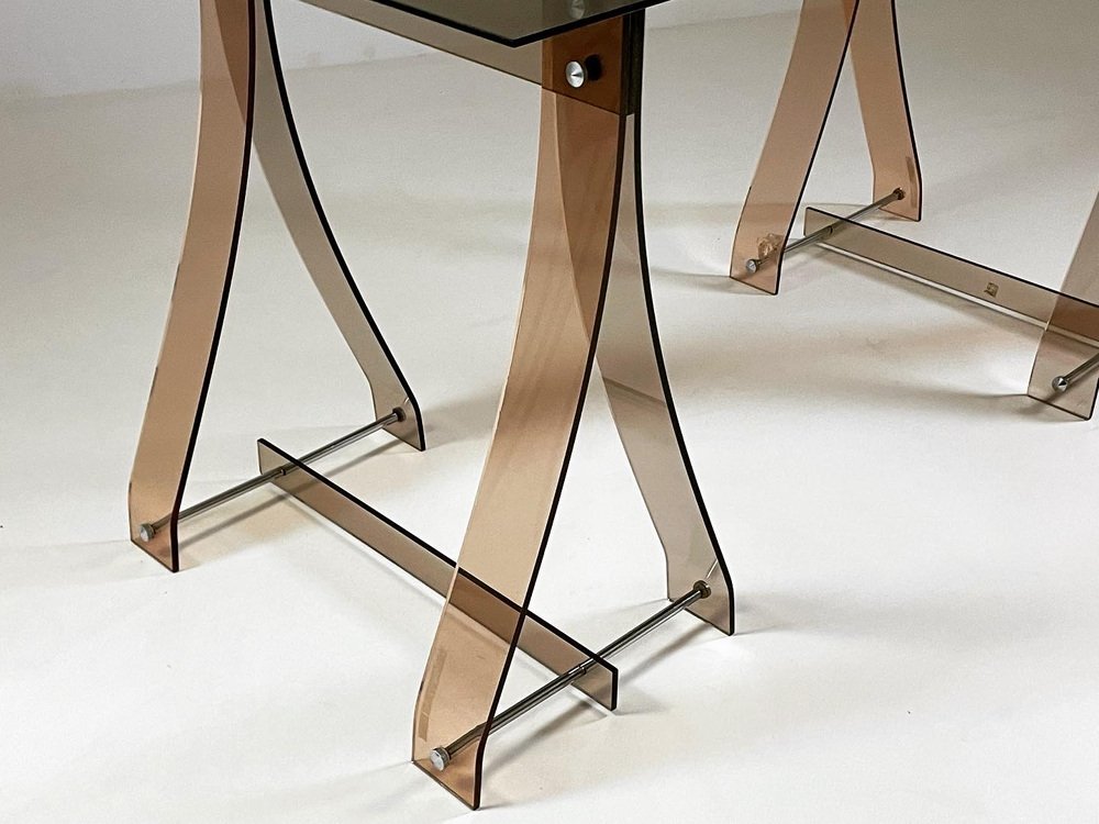 Vintage Desk by Marcello Gacita and Pierre Tiberi, 1970s for sale at Pamono