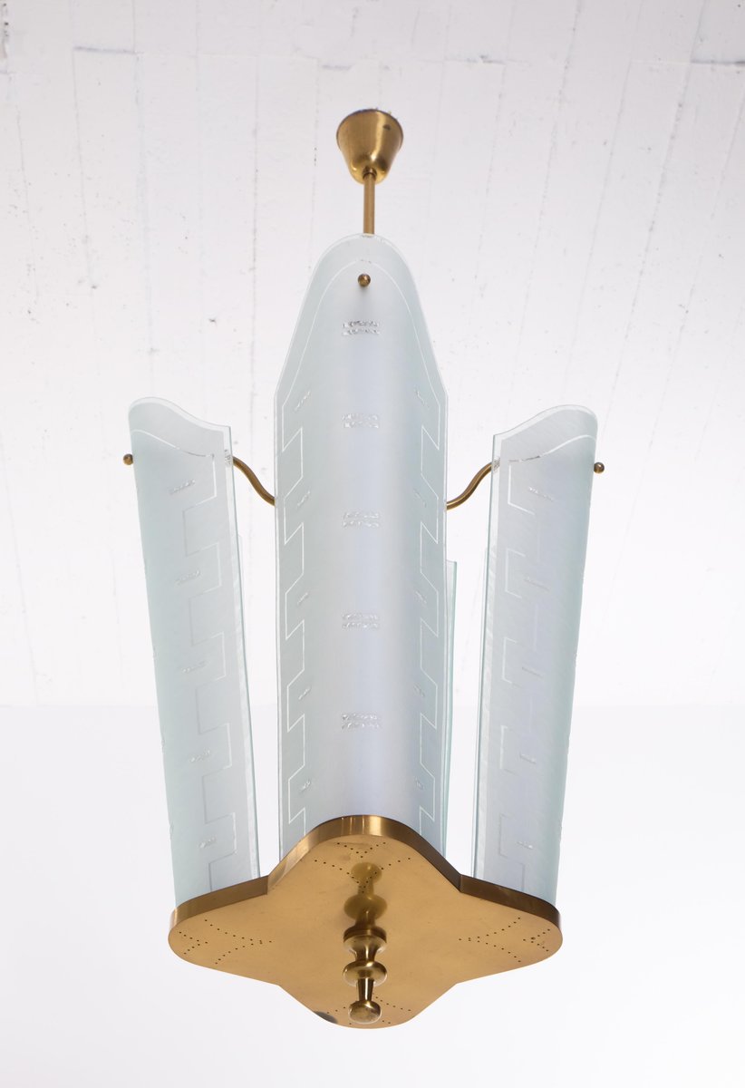 Bo Notini Ceiling Lamp attributed to Glössner, Sweden, 1950s for sale ...