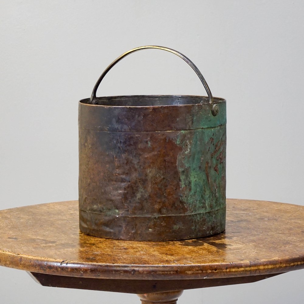 Vintage Copper Pail for sale at Pamono