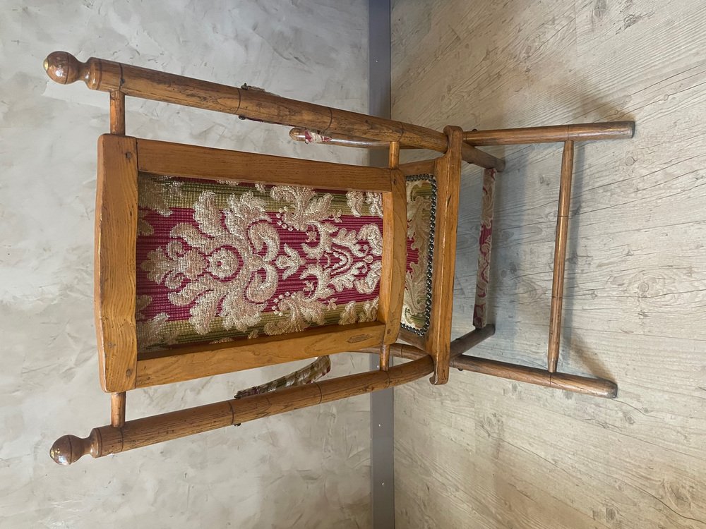 19th Century Folding Chaise Lounge, 1890s for sale at Pamono