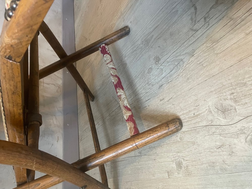 19th Century Folding Chaise Lounge, 1890s for sale at Pamono