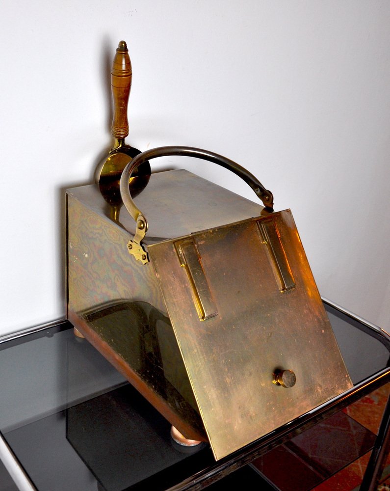 Ash Collector in Copper and Brass from Valenti, Spain, 1980 for sale at ...