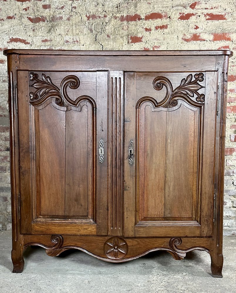 Louis XV Style High Buffet in Wood for sale at Pamono