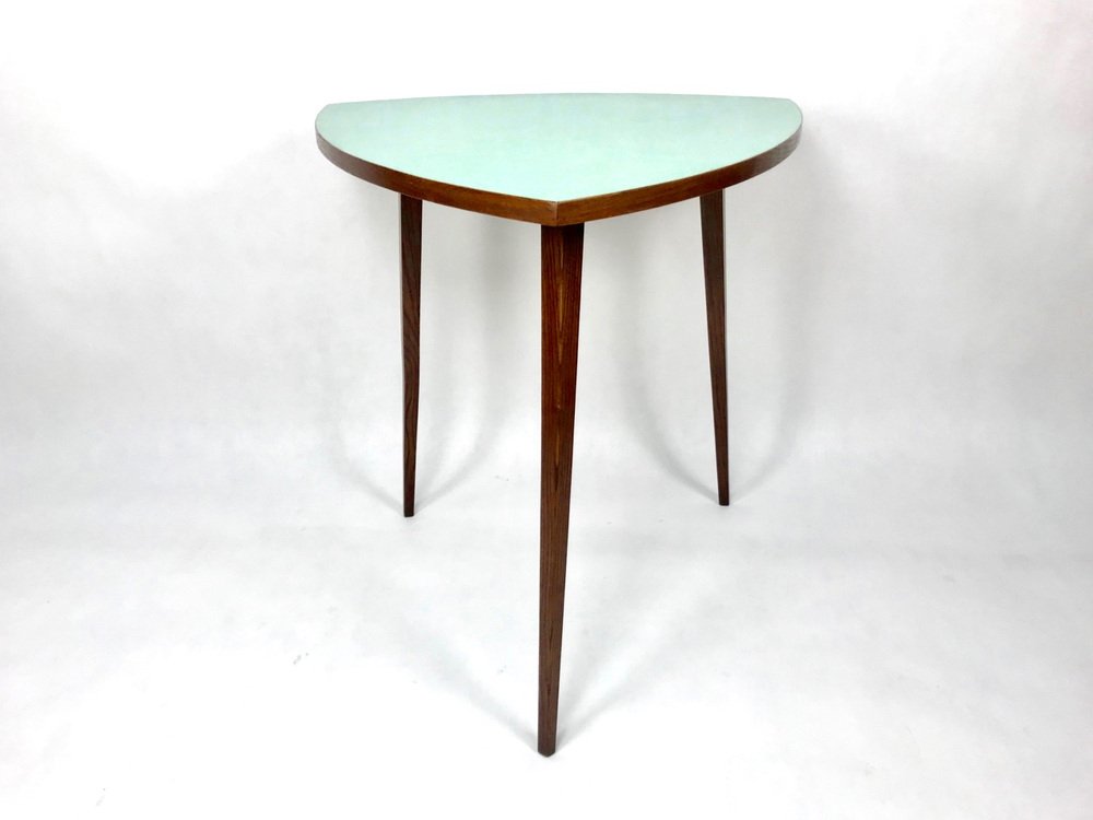 Mid-Century Czech Triangle Coffee Table, 1950s for sale at Pamono