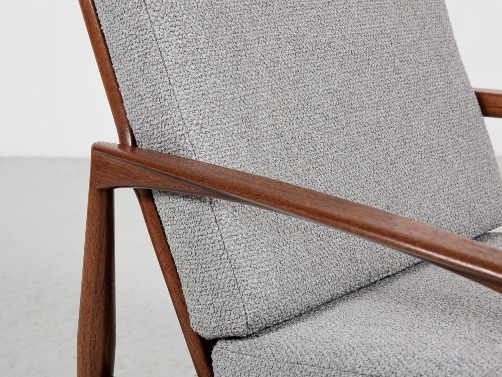 Mid-Century Danish Paper Knife Chairs in Teak by Kai Kristiansen for ...
