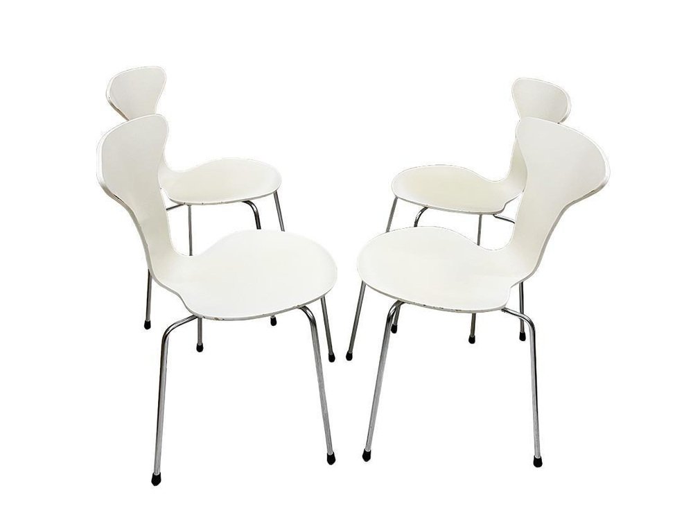 Mosquito Chairs Model 3105 attributed to Arne Jacobsen for Fritz Hansen ...