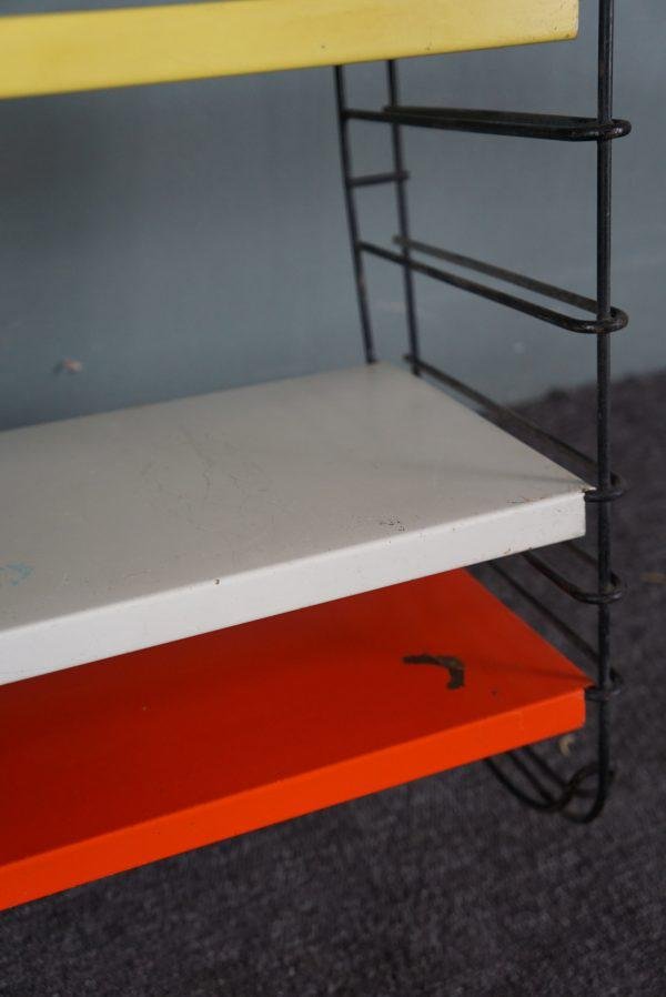 Vintage Dutch Colorful Modular Wall Shelf for sale at Pamono