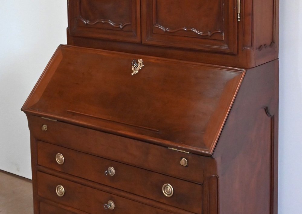 Scriban Buffet in Mahogany from Port Nantais, 1750s for sale at Pamono