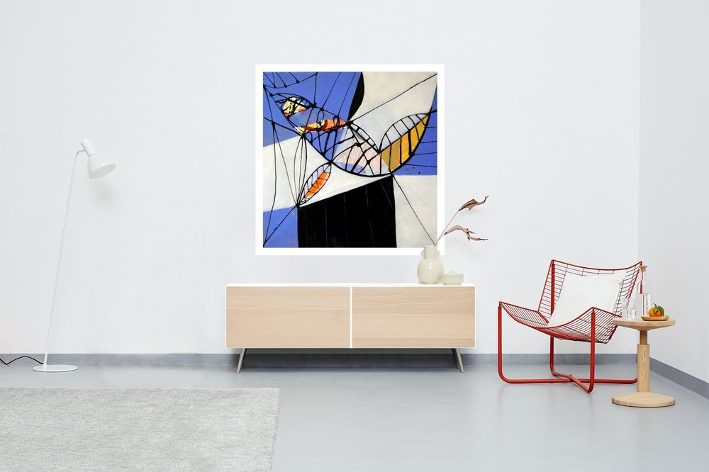 Mathias Wunderlich, Primal Beings, 2020, Acrilico su tela in vendita su ...