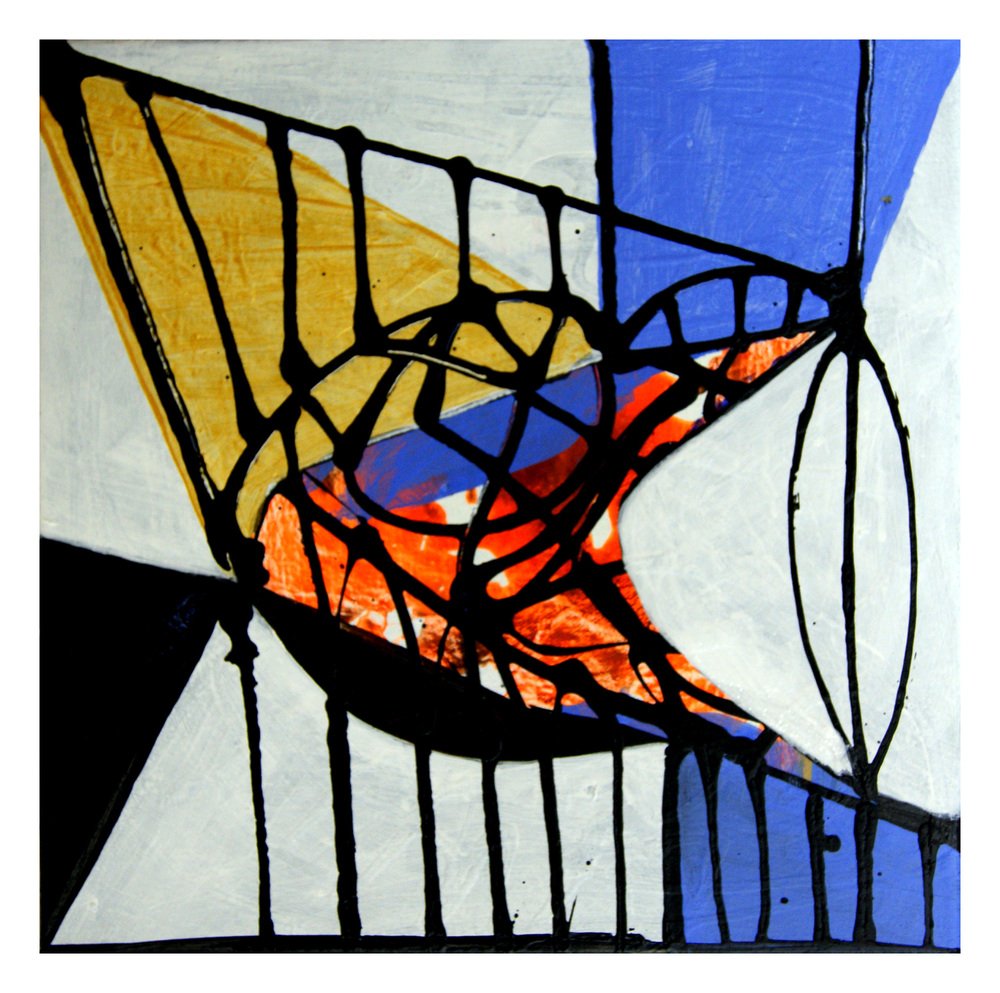 Mathias Wunderlich, Instrument, 2020, Acryl auf Leinwand bei Pamono kaufen