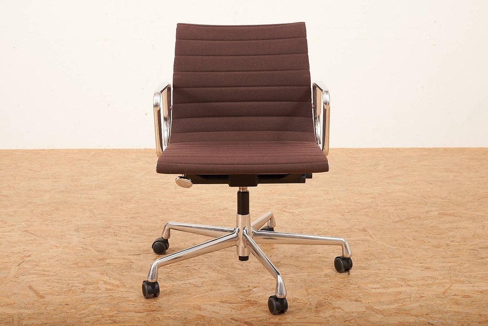 Alu Chair Ea-118 Frame Aluminum Chrome-Plated with Rollers by Ray and ...