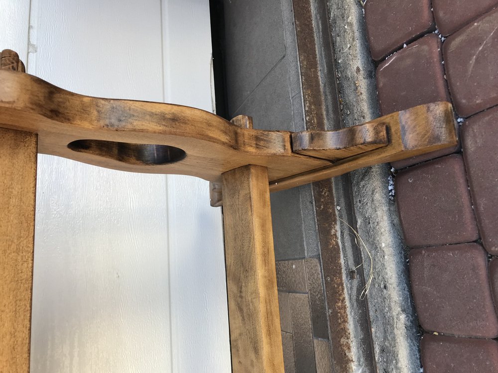 Oak Veneer and OSB Dining Table, 1970s for sale at Pamono