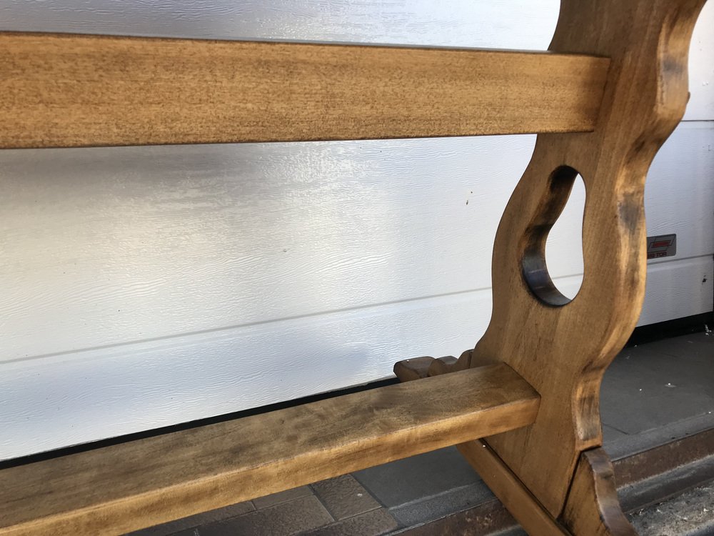 Oak Veneer and OSB Dining Table, 1970s for sale at Pamono