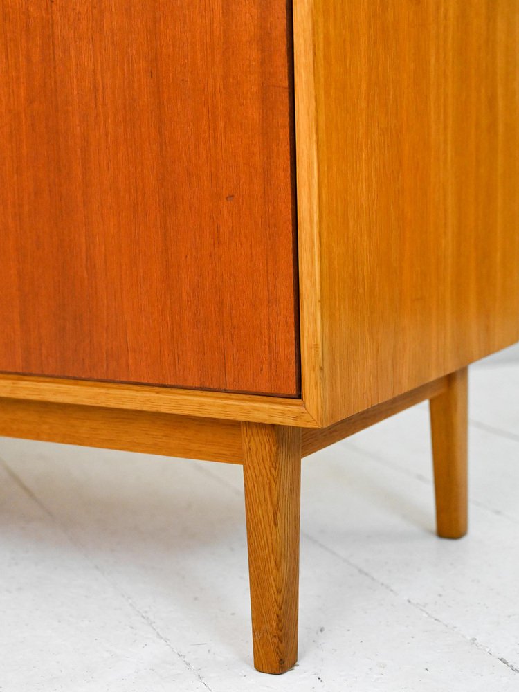 Small Scandinavian Sideboard with Removable Shelf, 1960s for sale at Pamono