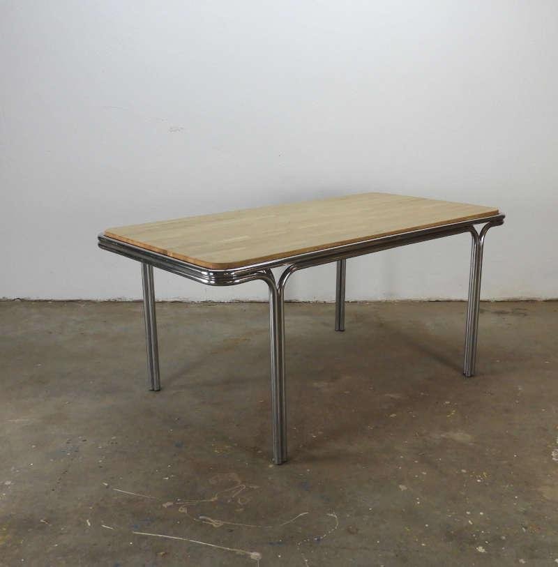 Tubbble Frame mit Tisch aus Eichenblatt bei Pamono kaufen