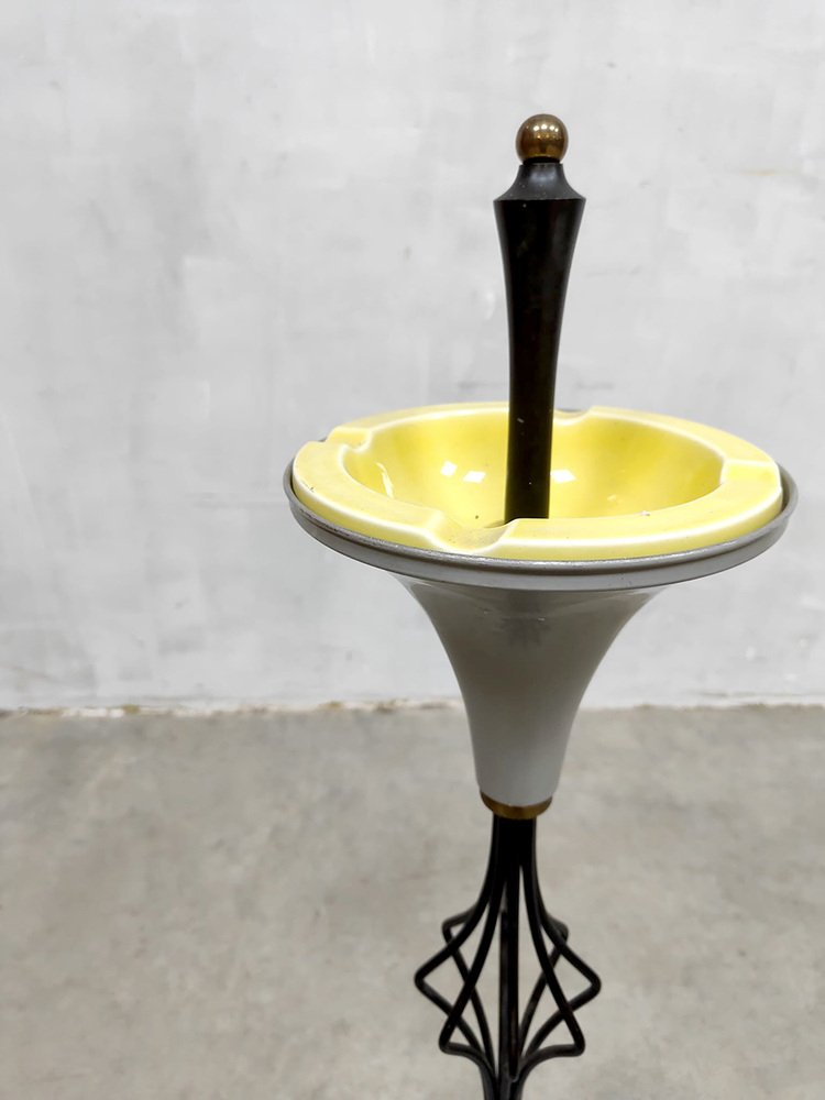 Vintage Ceramic Standing Ashtray, 1960s for sale at Pamono
