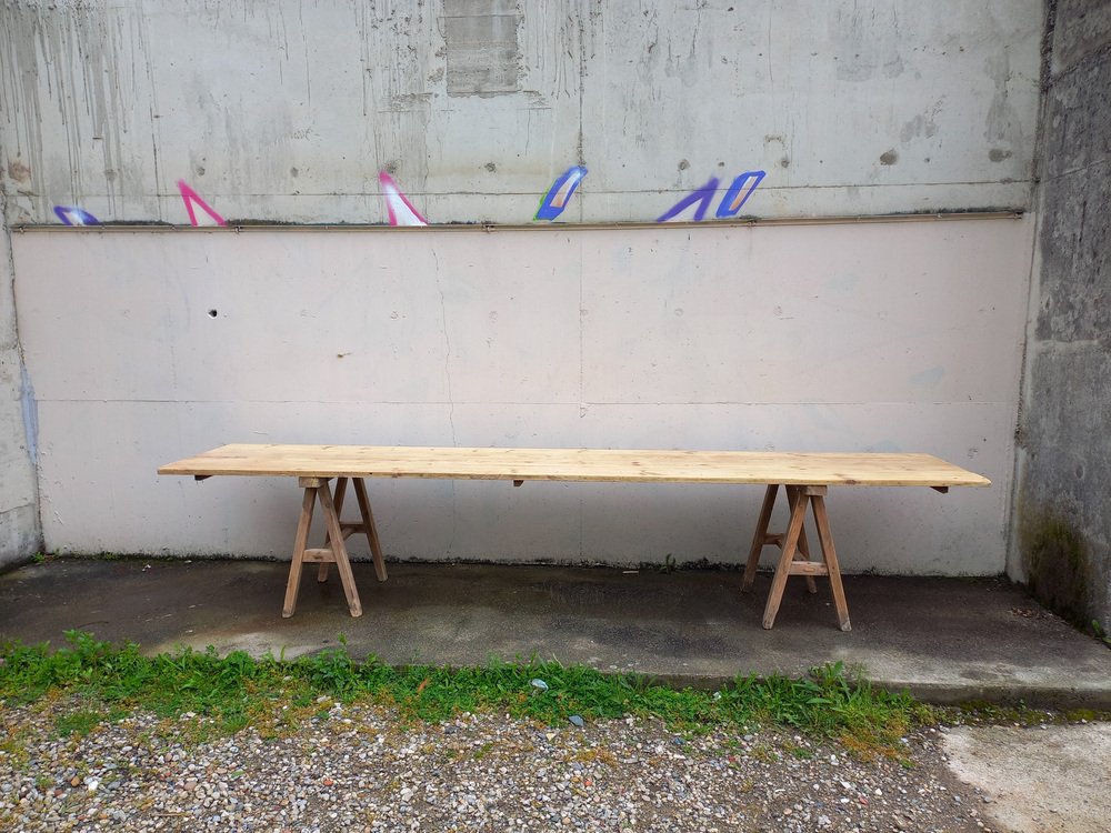 Large Guinguette Table, 1950s for sale at Pamono
