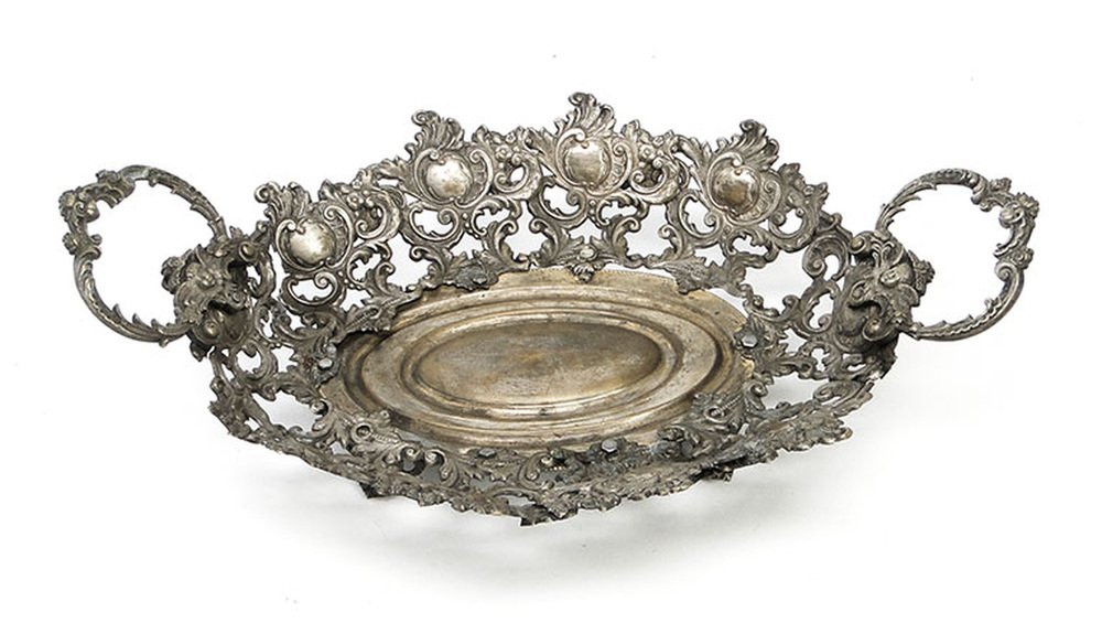 Polish Rococo Bowl from Norblin, 1890s for sale at Pamono