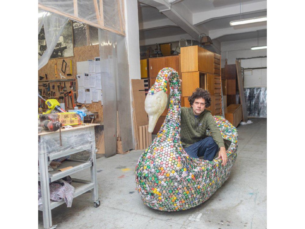 Karussellschwan von Maxim Velčovský, 1990er bei Pamono kaufen