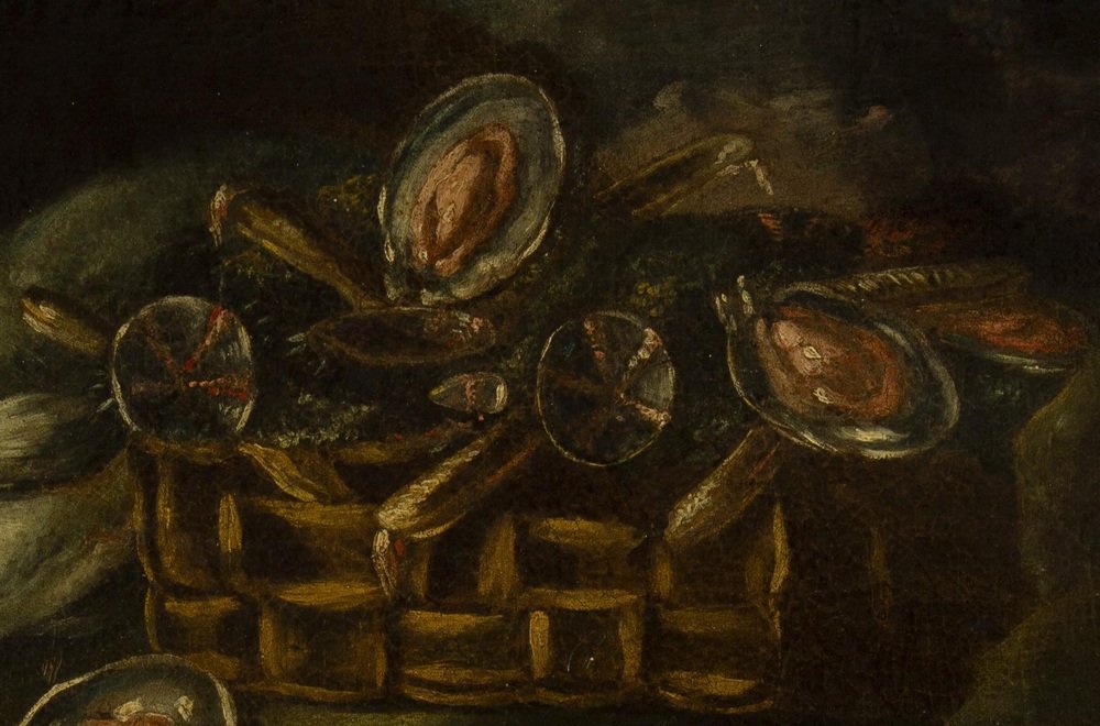 Französischer Barock Künstler, Stilleben mit Fischen, 17. Jh ...