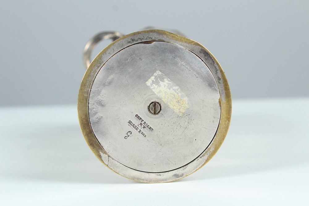 Art Nouveau Silver-Plated Vase by Lelièvre, France, 1910s for sale at ...