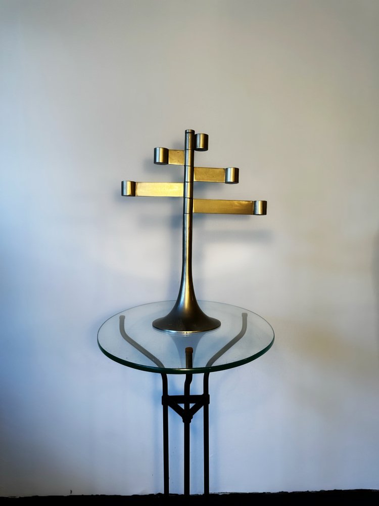 Steel Bougeoir Candle-Holder, 1970 by Georges Bourgeois for Habitat for ...