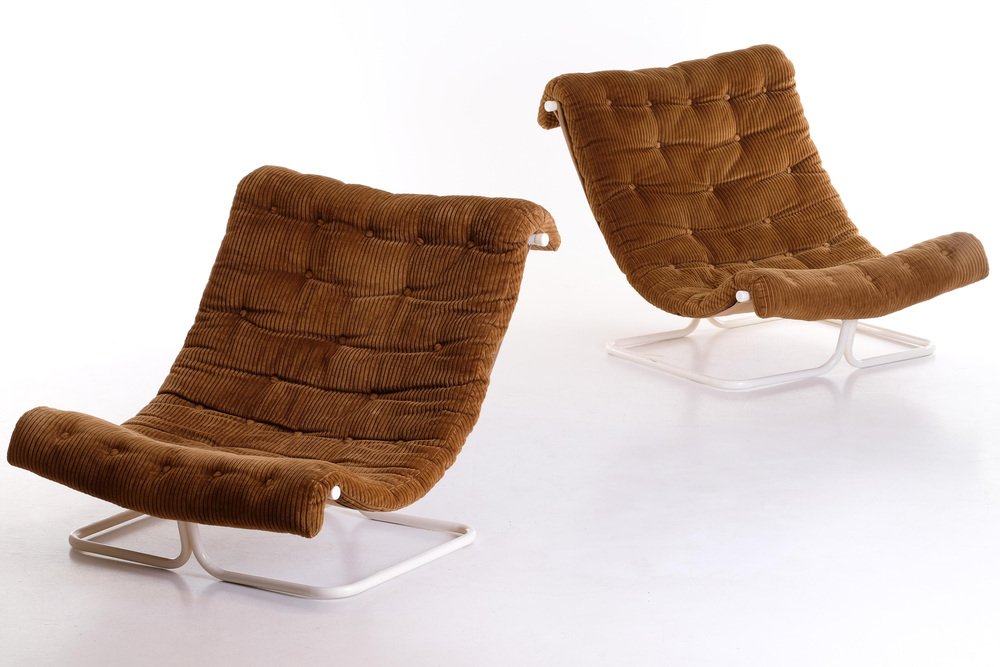 Set of Formula Lounge Chairs attributed to Ruud Ekstrand & Christer ...