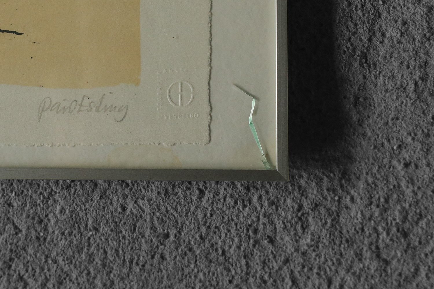 Poul Esting, Tosca, Color Lithograph, Framed for sale at Pamono