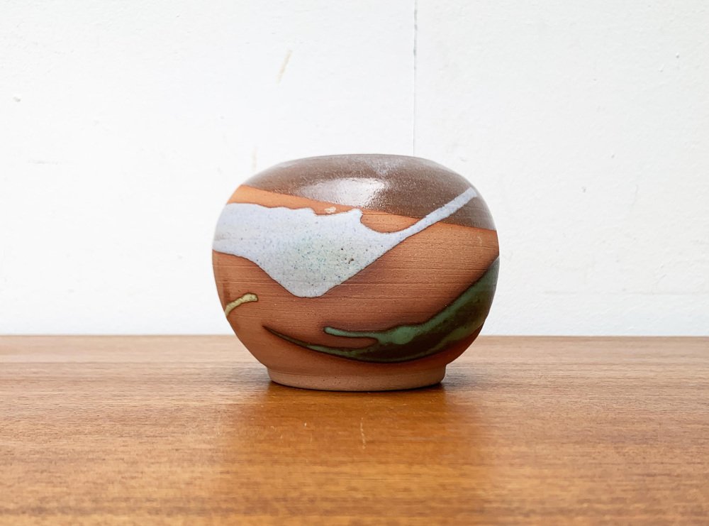 Vintage Studio Pottery Vase from Alfa Dom Pottery, Dominican Republic ...