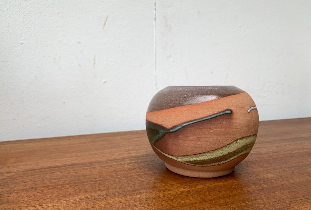 Vintage Studio Pottery Vase from Alfa Dom Pottery, Dominican Republic ...
