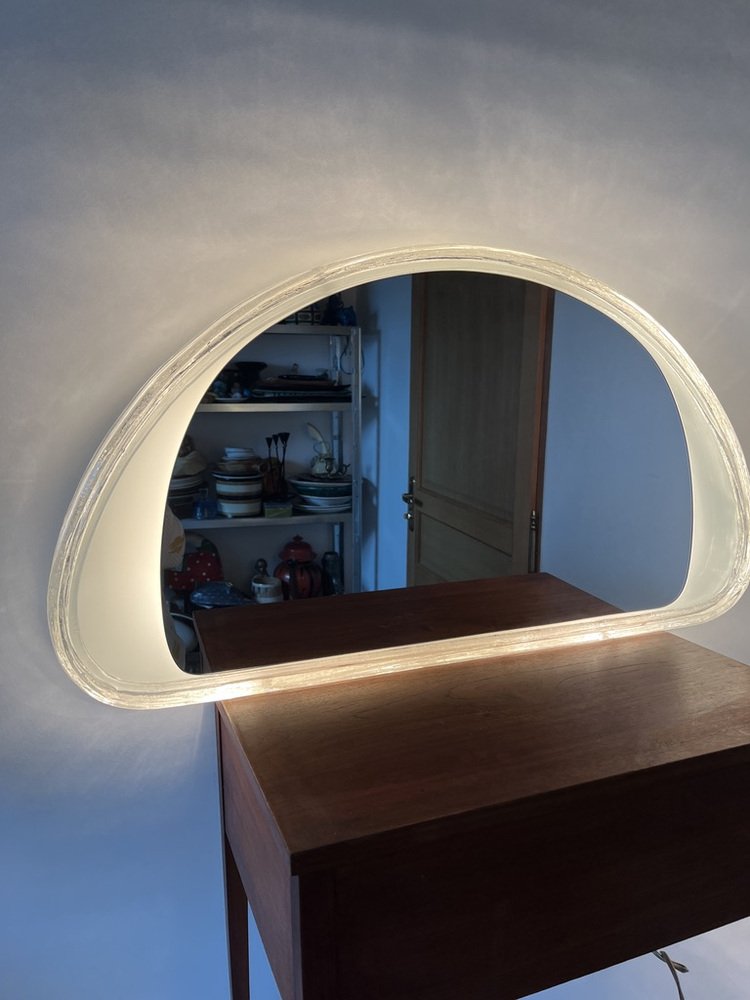 Large Vintage Mirror Light from Hillebrand Lighting, Germany, 1970s for ...