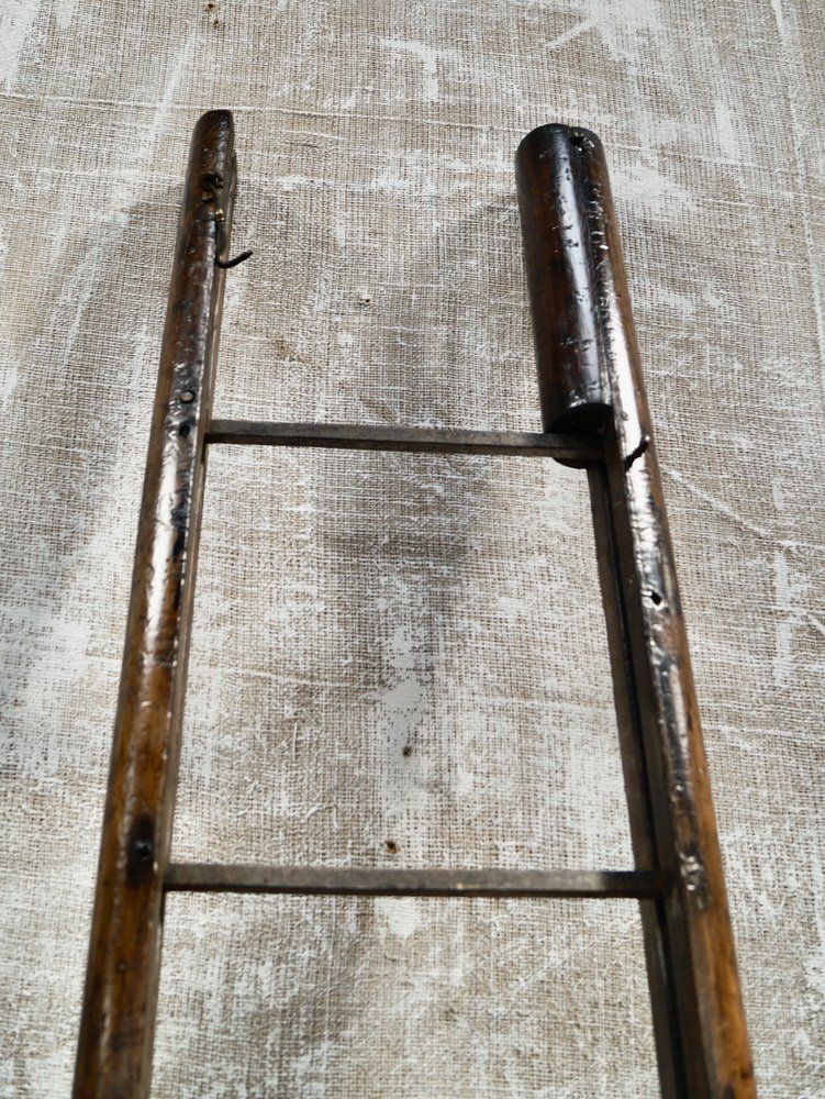 Regency Mahogany Library Pole Ladders, 1810s for sale at Pamono