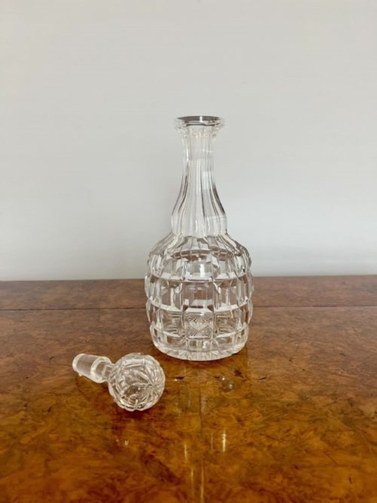 Victorian Bell Shaped Decanter, 1880s for sale at Pamono