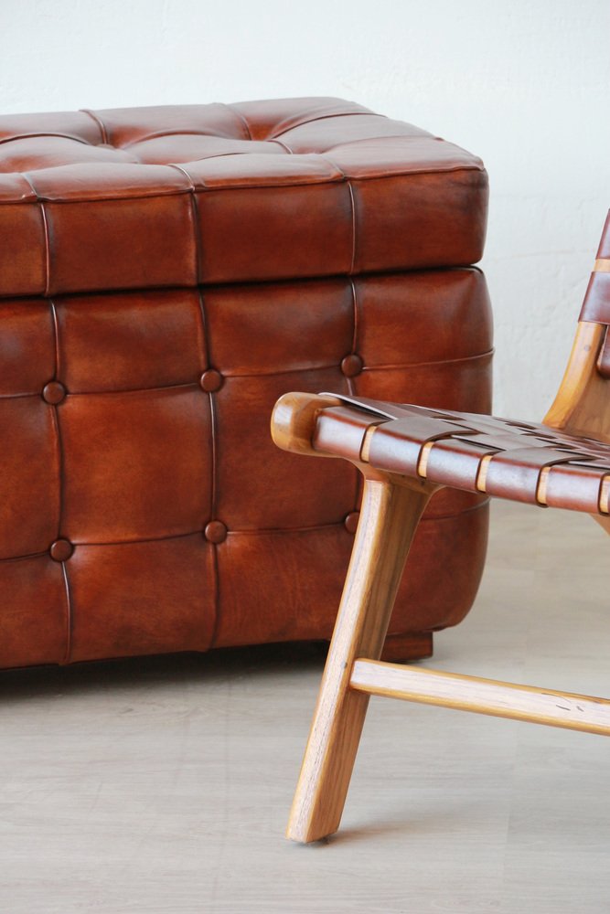 Chesterfield Style Leather Model Jack Chest by Olivier de Schrijver ...