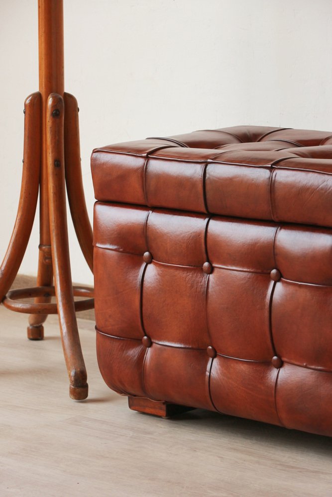 Chesterfield Style Leather Model Jack Chest by Olivier de Schrijver ...