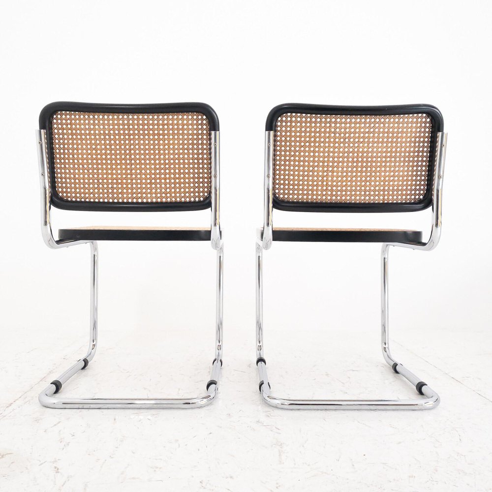 Cesca Chairs by Marcel Breuer for Gavina, 1970s, Set of 6 for sale at ...